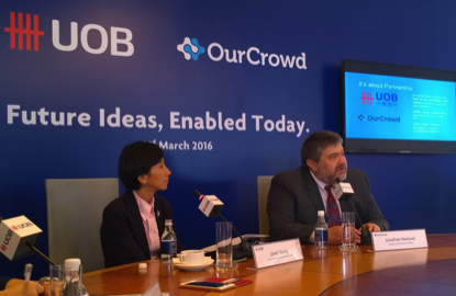UOB invests US$10 million in OurCrowd