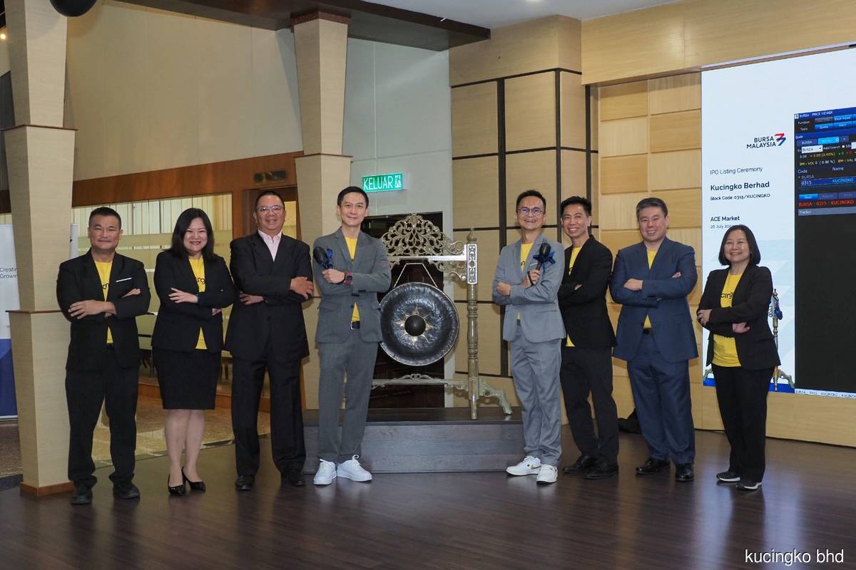 Kucingko shares more than double in ACE Market debut