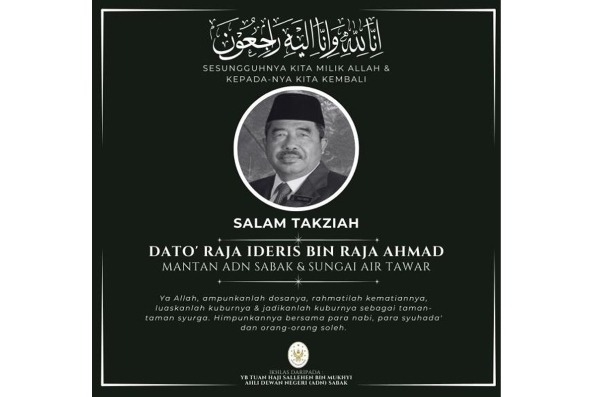 Ex-Selangor exco Raja Ideris passes away at 81 | KLSE Screener