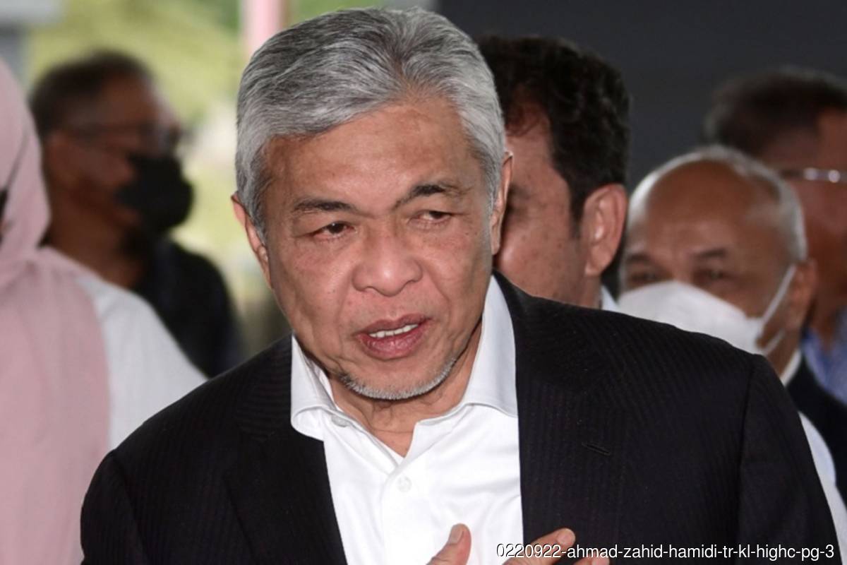 Ahmad Zahid denies claims of not defending Bagan Datuk seat | KLSE Screener