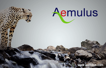 Aemulus surges in active trade on debut