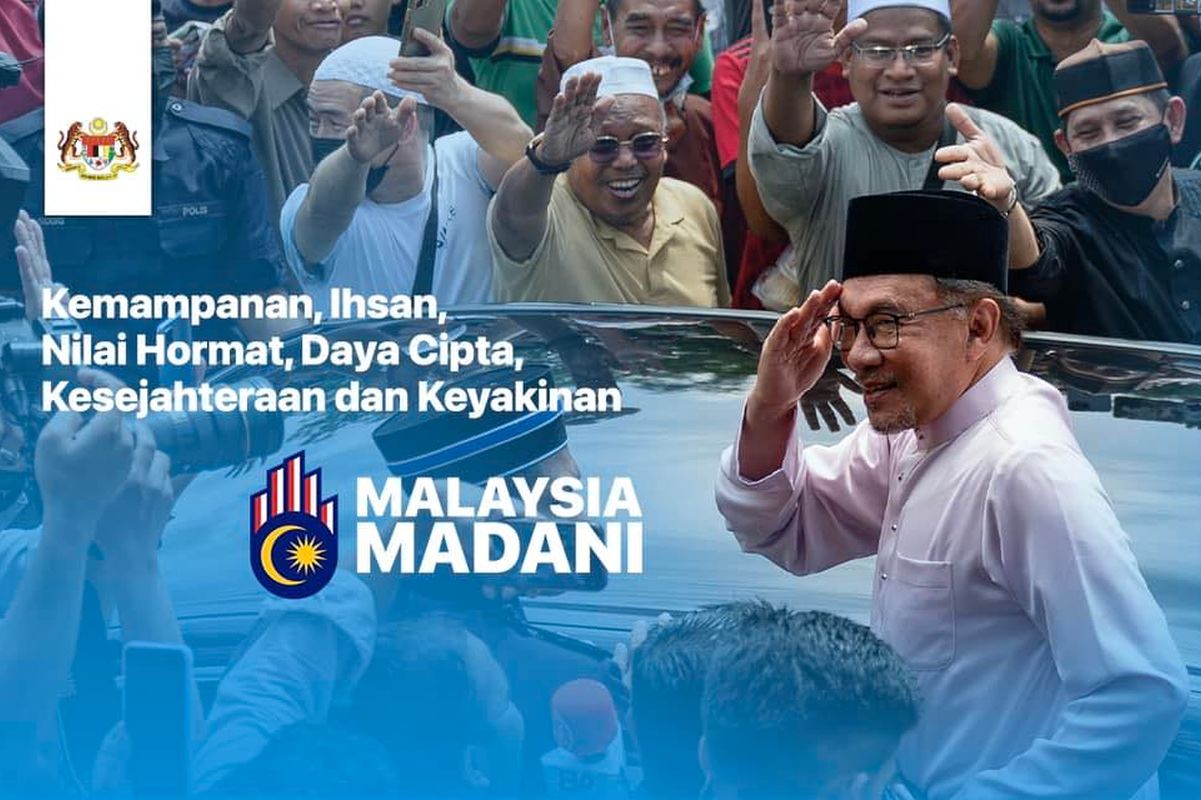 PM Anwar Unveils Malaysia Madani Logo The Edge Markets PM Anwar Unveils Malaysia Madani Logo The Edge Markets