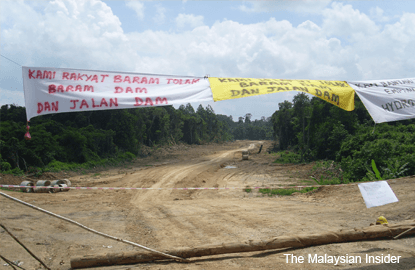 Activists want cancellation of Baram dam project in writing