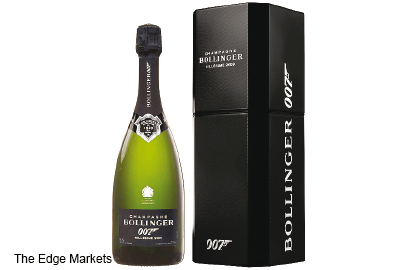 Wine: Bollinger’s special vintage for Bond