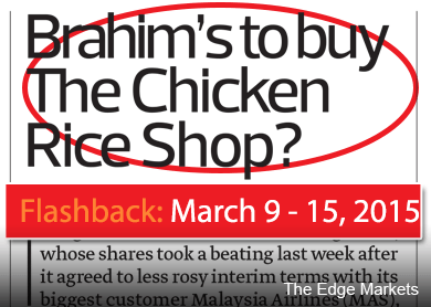 Brahim’s confirms talks to acquire local F&B firm