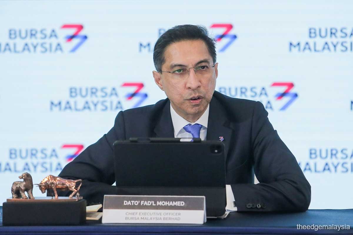 Bursa banking on market sentiment recovery to meet 2025 profit target