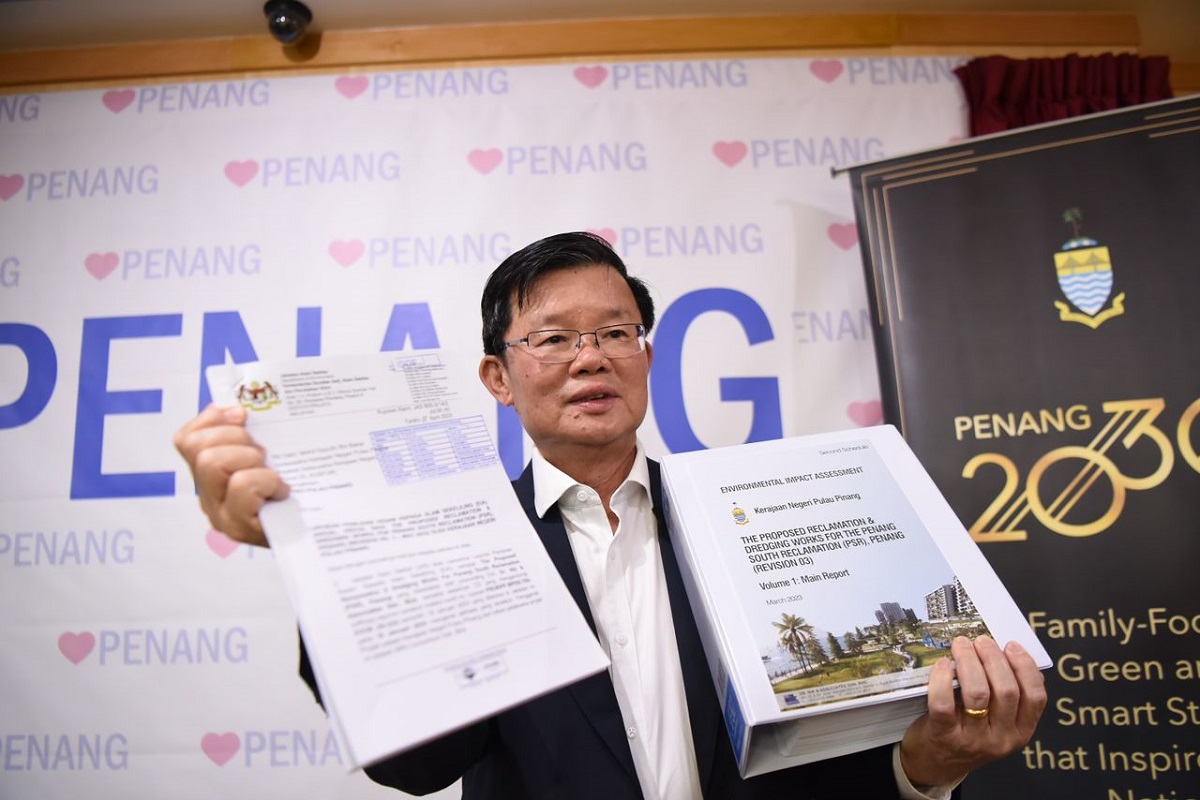 Penang South Islands reclamation project has received EIA approval ...