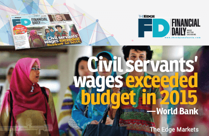 Civil servants’ wages exceeded budget in 2015 — World Bank