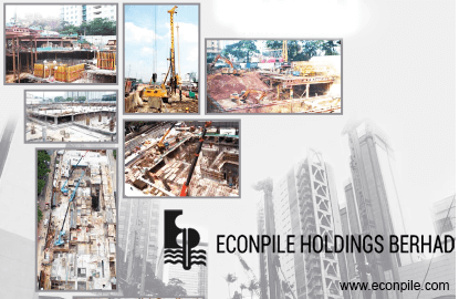 Econpile gains 1.96% on getting EKVE piling works