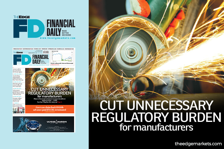 Cut unnecessary regulatory burden for manufacturers