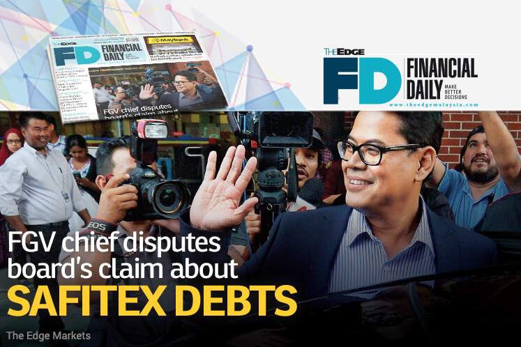 FGV chief disputes board’s claim about Safitex debts