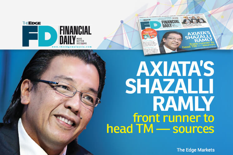 Axiata’s Shazalli Ramly front runner to head TM — sources