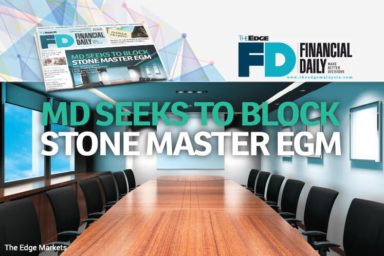 MD seeks to block Stone Master EGM