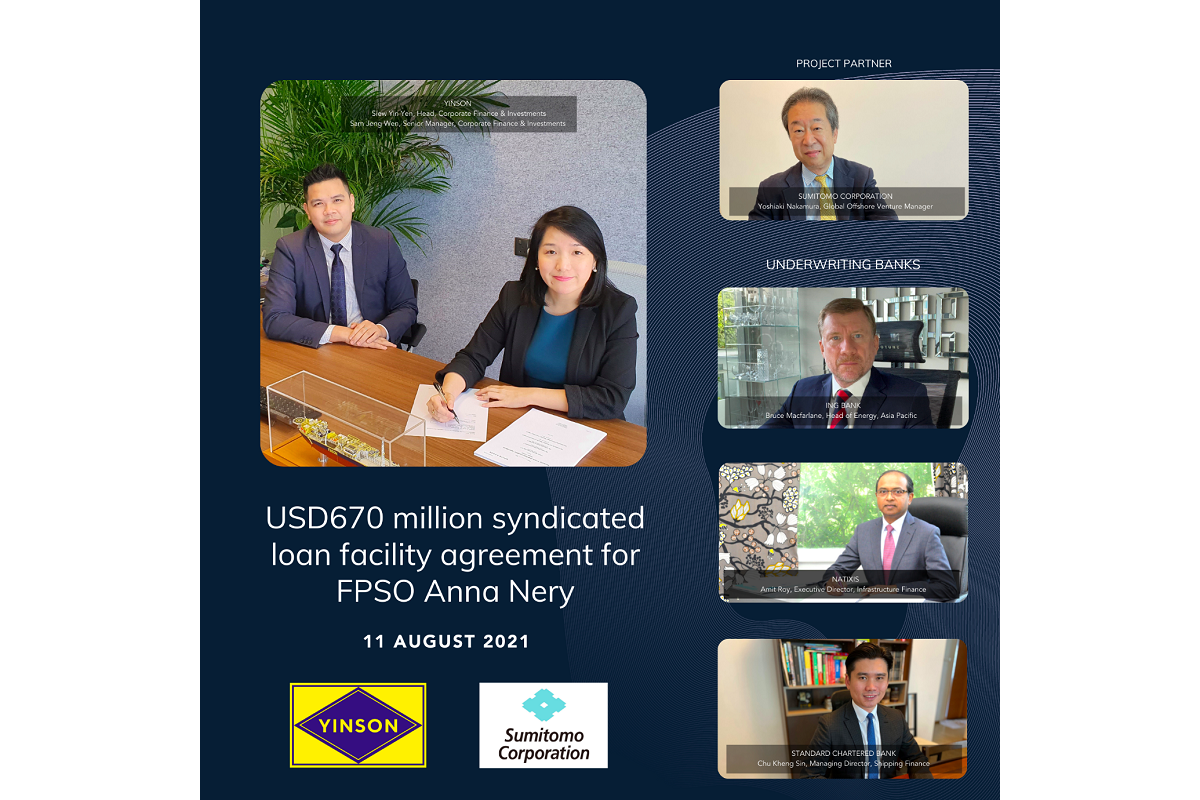 Yinson-Sumitomo partnership secures US$670m syndicated loan for FSPO ...