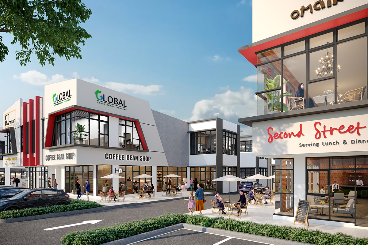 IOI Properties introduces new link semi-d shops with The Pentagon ...