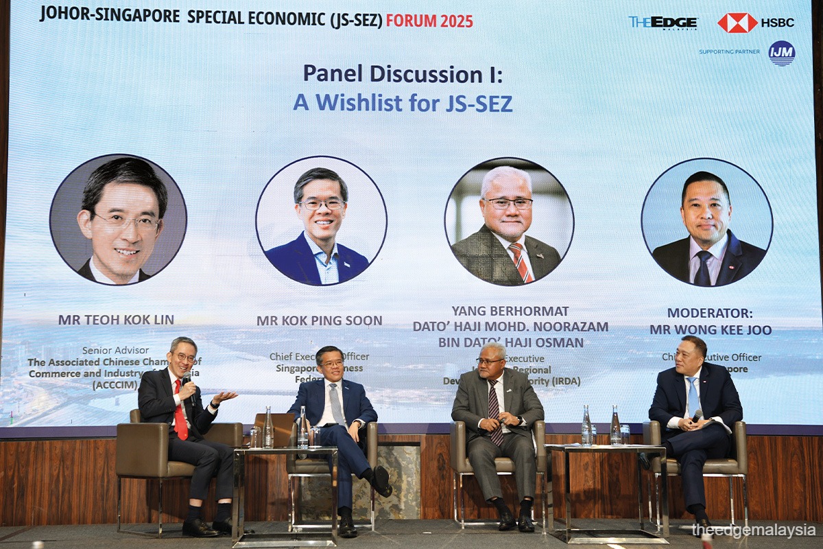 The Edge-HSBC Johor-Singapore Special Economic Zone (JS-SEZ) Forum 2025 ...