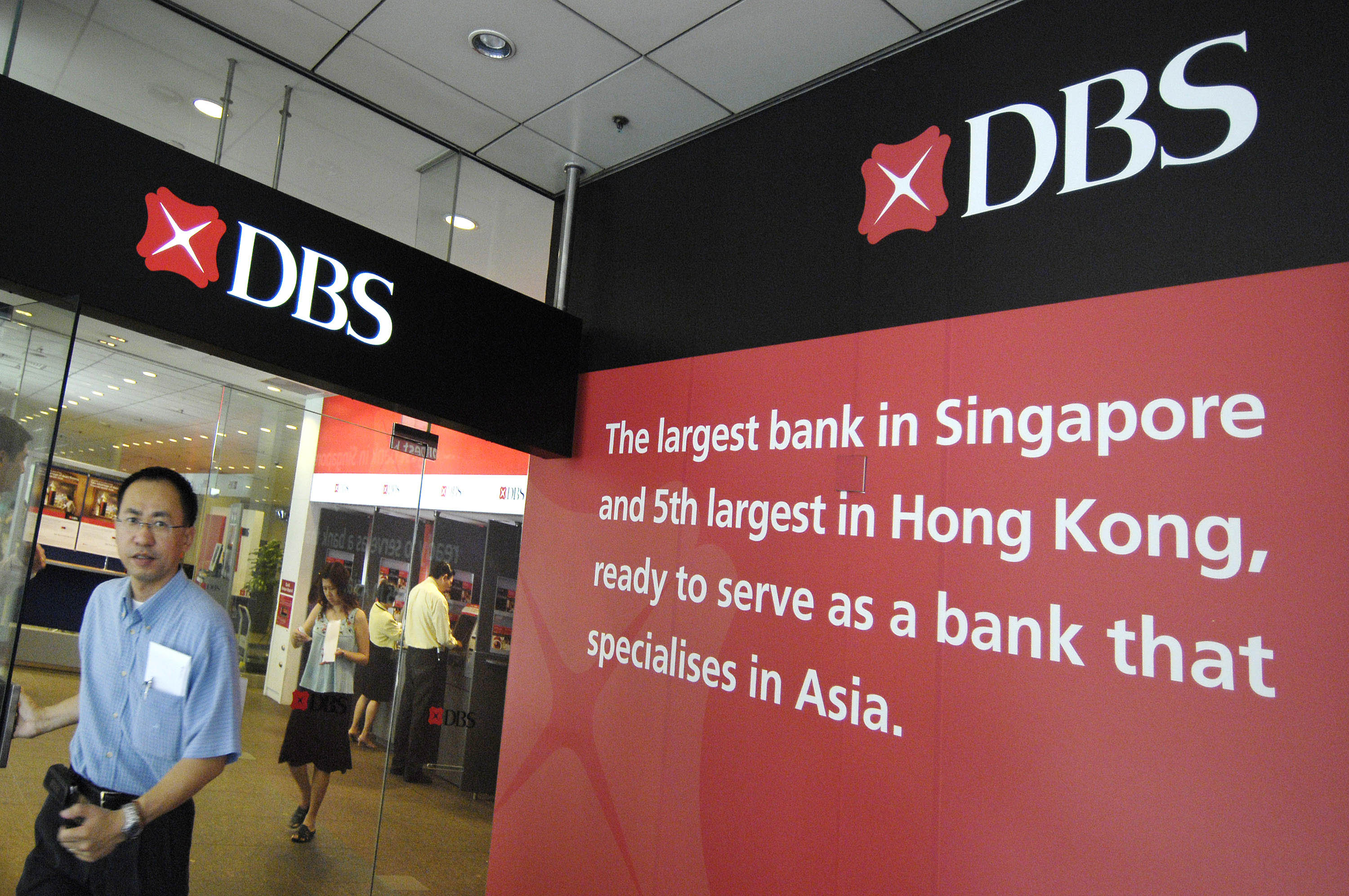 DBS seen as frontrunner for Barclays' HK, Singapore wealth units: sources