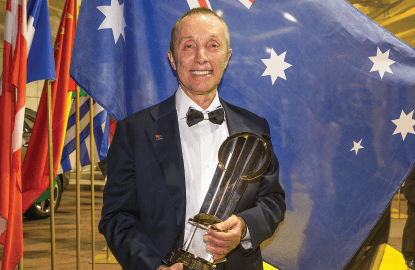 Stul fights off fierce competition