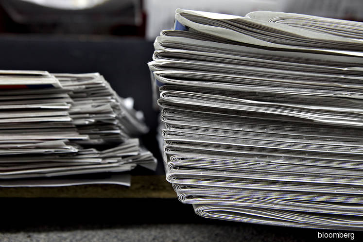 Local newspapers set to raise cover prices, says Kenanga IB Research