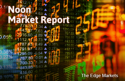 KLCI ends morning session in negative zone