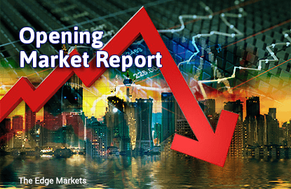KLCI opens lower, extends loss