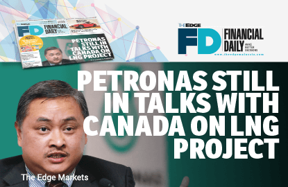 Petronas still in talks with Canada on LNG project