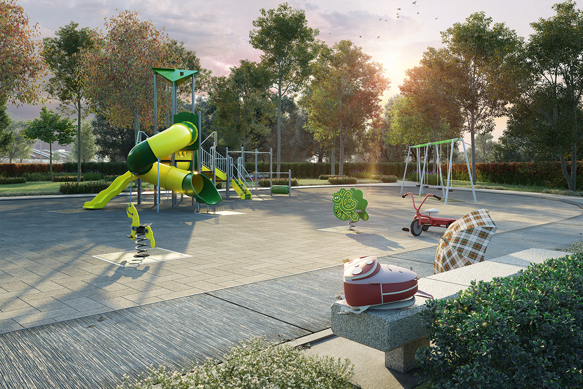 Living in comfort and serenity