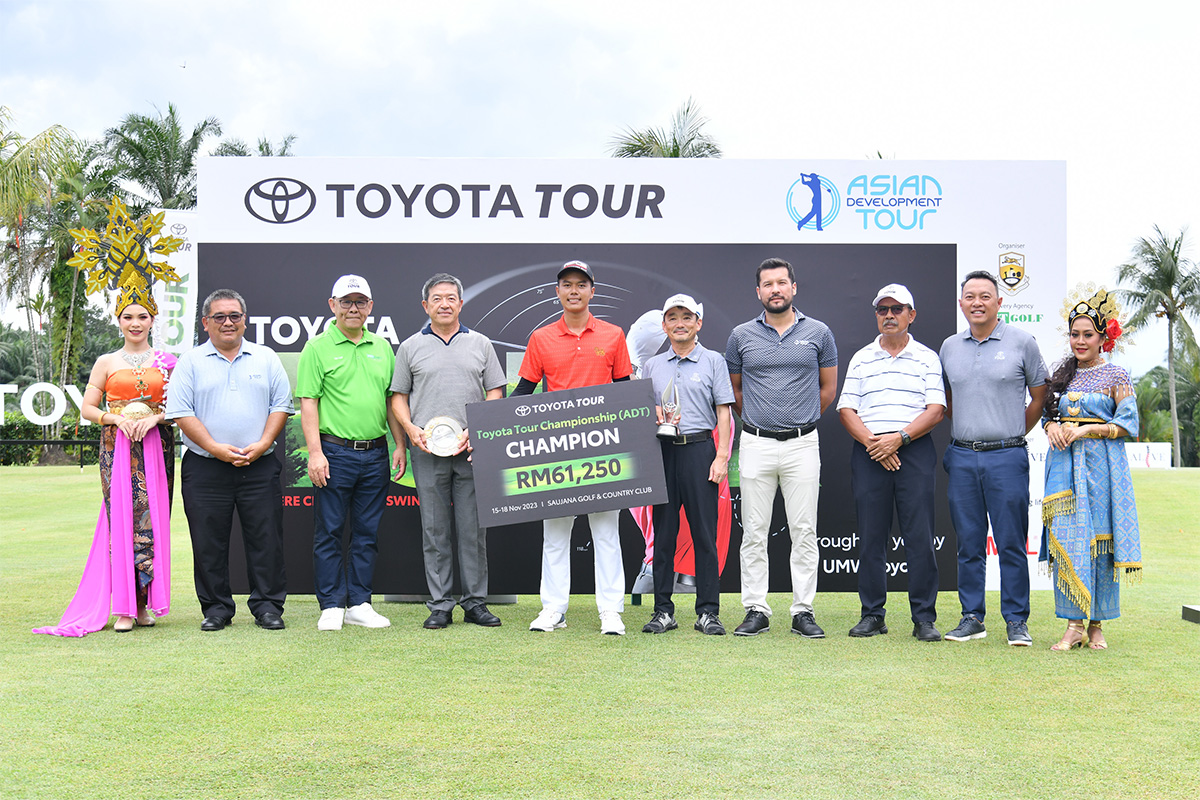 TOYOTA TOUR CHAMPIONSHIP Final round: Suttinon Panyo goes wire-to-wire ...