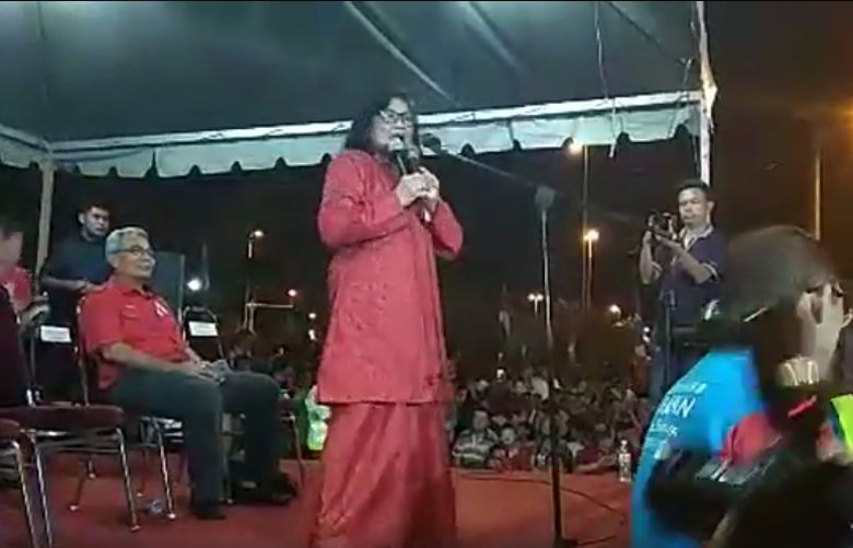 Rafidah debuts on Opposition stage, says she is no longer an Umno member