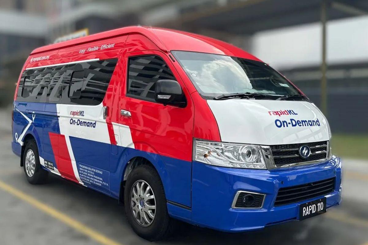 Rapid KL On-Demand van service expands to 12 new zones in Selangor ...