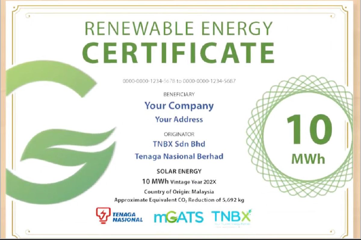 Malaysia kicks off Renewable Energy Certificates commercial trading