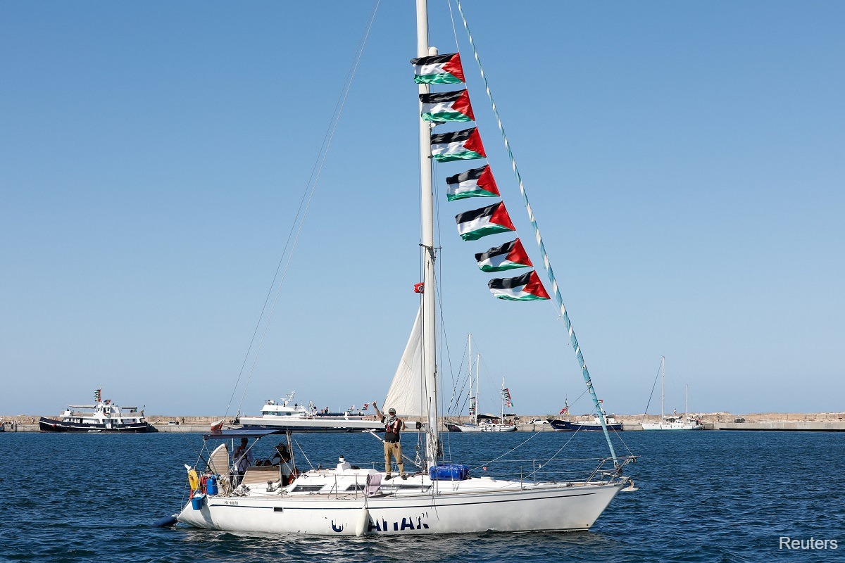 Italy sends navy ship to help Gaza aid flotilla after drone attack