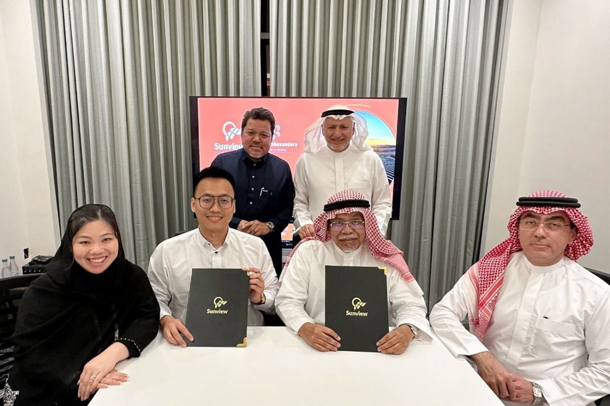 Sunview与沙地公司合作 探索可再生能源机会