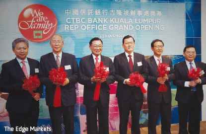 Taiwan’s CTBC Bank plans to open up to five branches in Malaysia