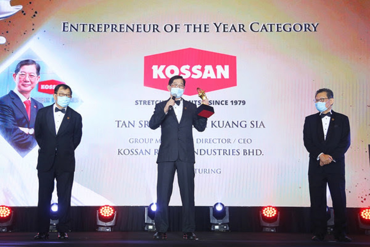 Kossan founder bags APEA Entrepreneur of the Year award | KLSE Screener