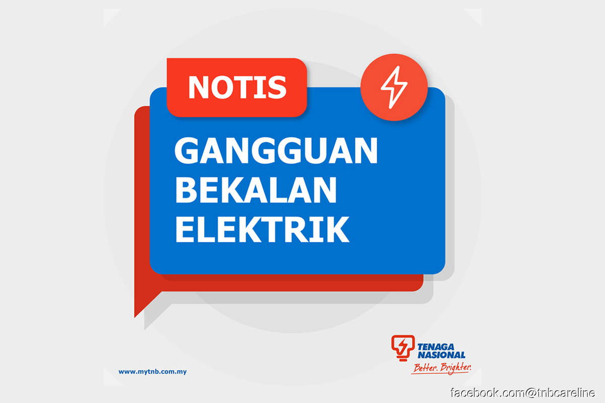 TNB confirms power outage in several areas in Klang Valley | KLSE Screener