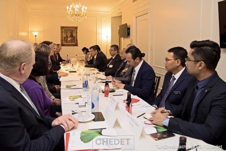 敦马在纽约会晤美企