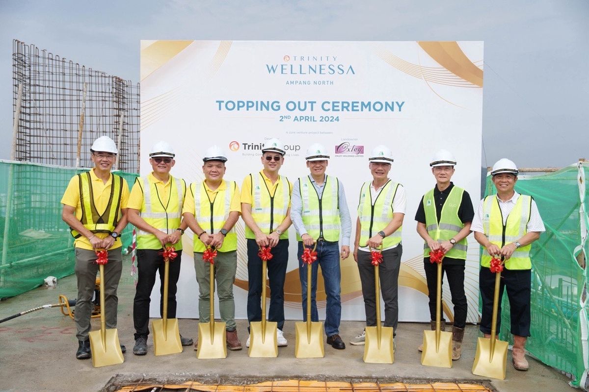 Trinity Group tops out Trinity Wellnessa with 99% take-up