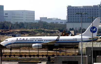 China's Xiamen Airlines sees passenger slump amid tensions with South Korea